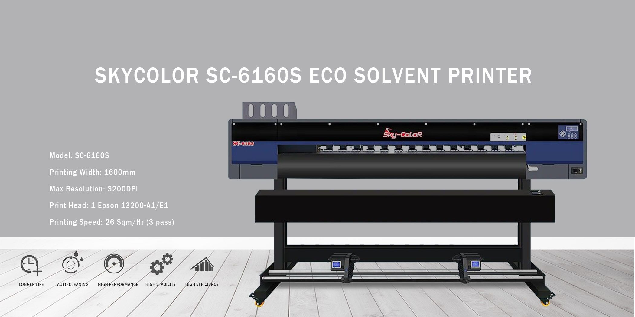 SkyColor, SkyColor Printer, SkyColor Eco Solvent Printer, SkyColor UV ...